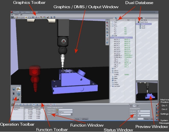 CMM 3d Coordinate Measuring Machine Software (CAD Version) - Buy CMM 3d ...